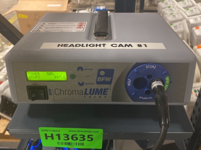 (1) BFW ChromaLUME Turbo & (1) BFW Video Imaging System for sale