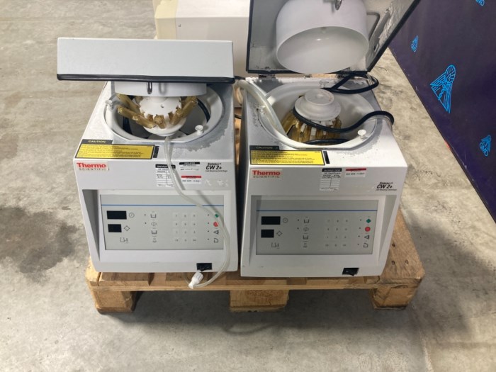 (1) Bio - Rad Bio Plex 200 System and (2) Thermo Scientific Sorvall CW ...