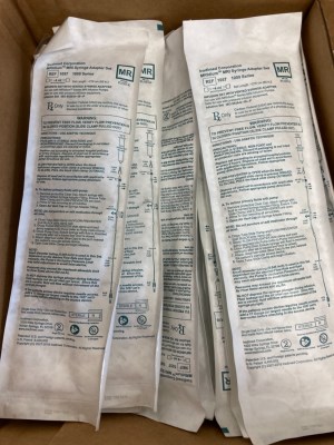 (1) Box of MRI Syringe Adapter Set 1000 series for sale