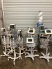 (11) Vital Sign Monitors (5) Medical Device Stands (1) Mac 6 for sale
