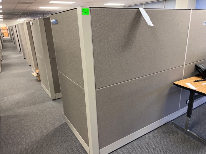 Lot of Approximately (12) Teknion Modular Workstation Cubicles for sale