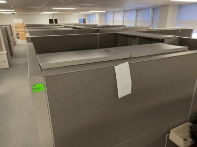 Lot of Approximately (14) Teknion Modular Workstation Cubicles for sale