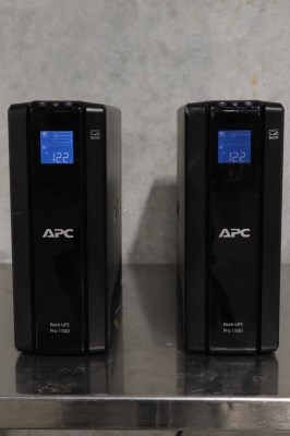 (2) APC Back-UPS Pro 1500 for sale