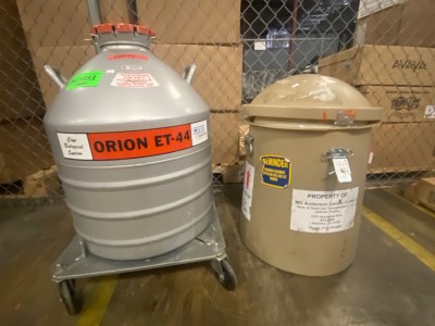 (2) Assorted Cyro Storage Tanks for sale