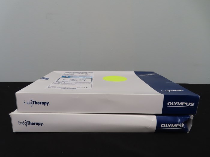 2 BOXES OF OLYMPUS ROTATABLE ELECTROSURGICAL HEMOSTATIC FORCEPS 5MM X ...