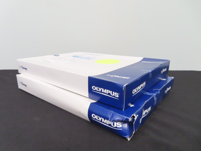 2 BOXES OF OLYMPUS ROTATABLE ELECTROSURGICAL HEMOSTATIC FORCEPS 5MM X ...