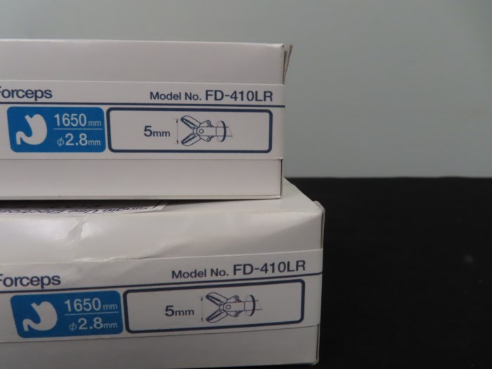 2 BOXES OF OLYMPUS ROTATABLE ELECTROSURGICAL HEMOSTATIC FORCEPS 5MM X ...