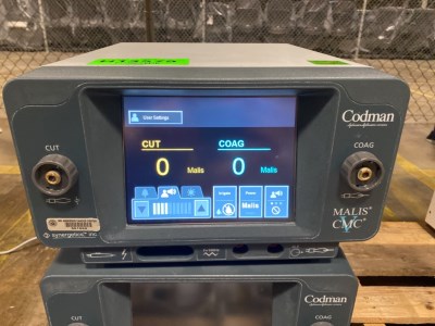 (2) Codman Malis CMC V Bipolar Electrosurgical Generator for sale