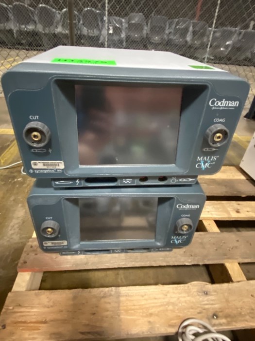 (2) Codman Malis CMC V Bipolar Electrosurgical Generator for sale