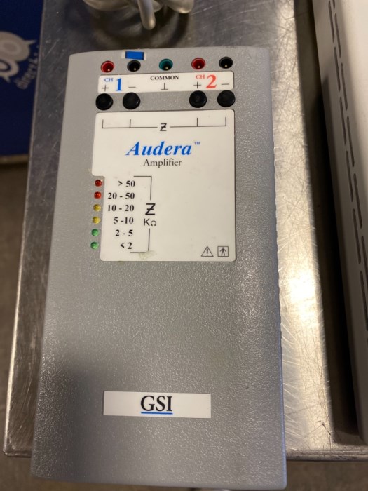 (2) Grason Stadler Viasys Gsi Audera Audiometer for sale