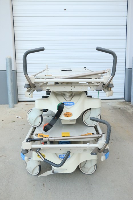 (2) Hillrom Transtar P8000 stretchers for sale