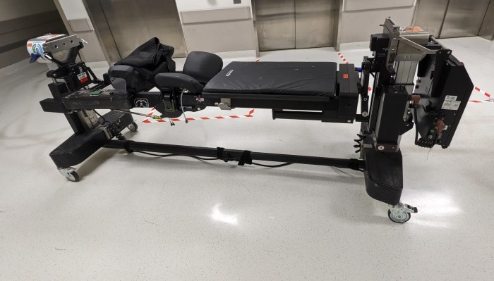 (2) OSI Modular Operating Tables, AXIS Jackson 5803 for sale