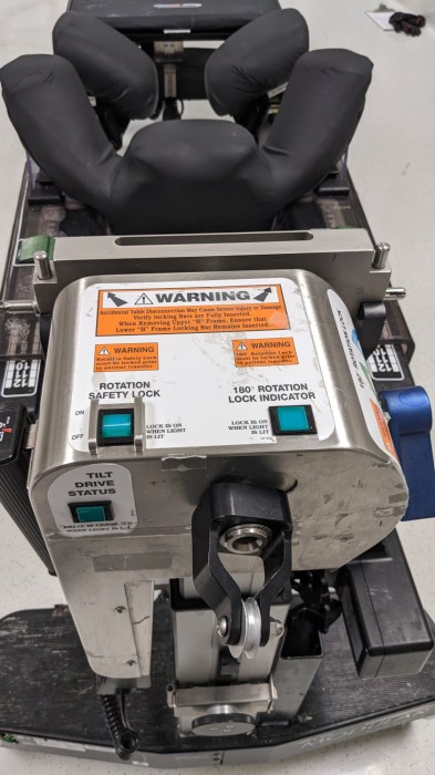 (2) OSI Modular Operating Tables, AXIS Jackson 5803 for sale