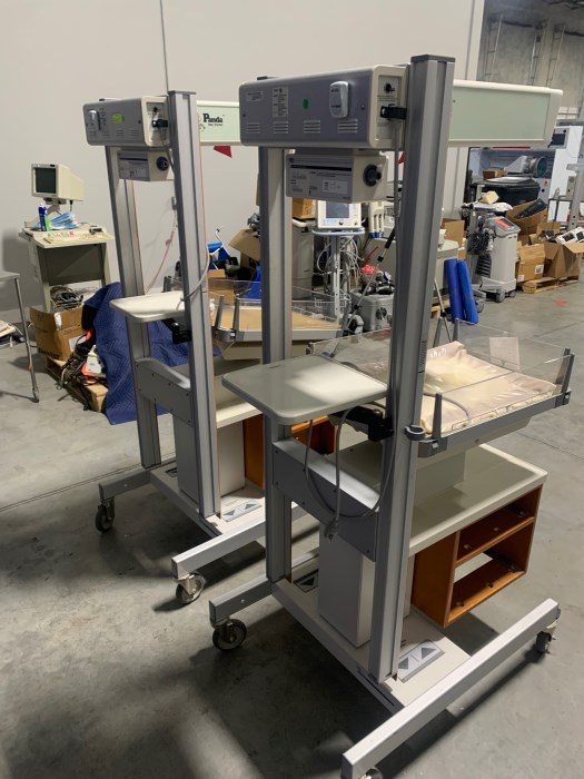 (2) OHMEDA MEDICAL PANDA BABY WARMERS for sale