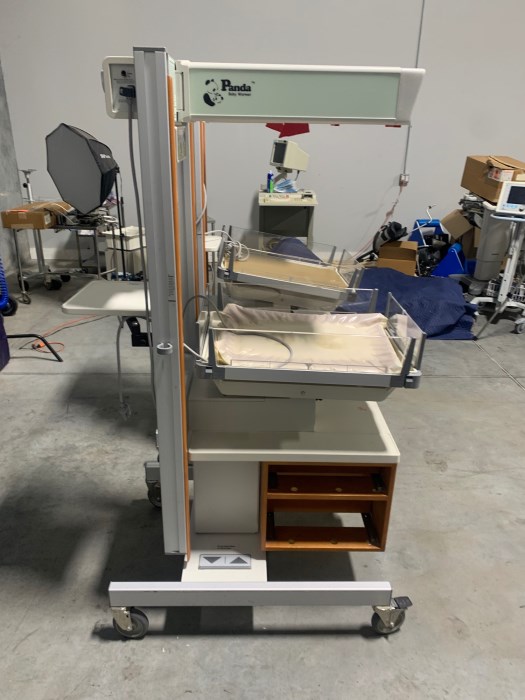 (2) OHMEDA MEDICAL PANDA BABY WARMERS for sale