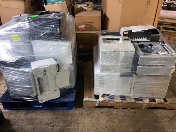 (2) Pallets of Printers for sale