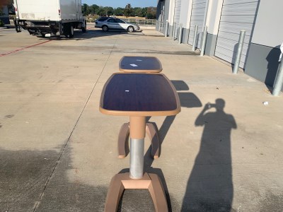 (2) STRYKER OVERBED TABLES for sale