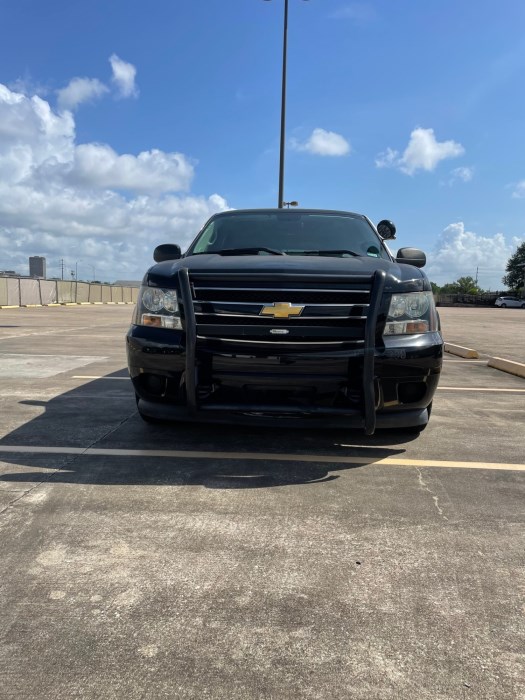 2014 Chevy Tahoe Retired Police Car *Running At Time of Auction* for sale