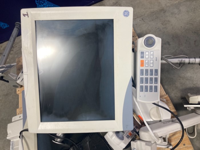 (3) 15” GE LCD Medical Displays for sale