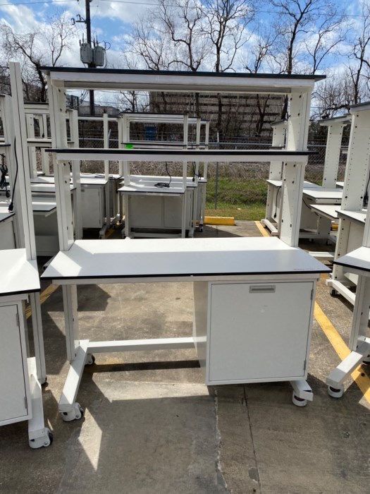 (3) Assorted Laboratory Desk for sale