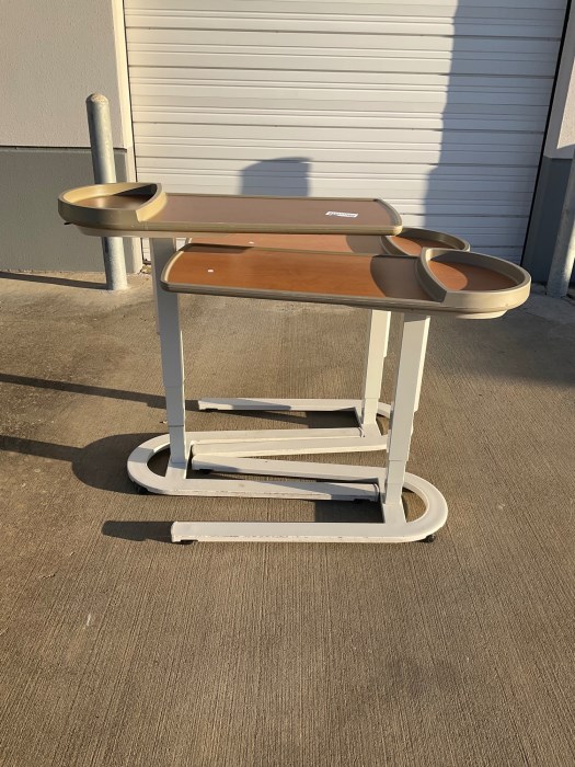 (3) Nemschoff Overbed Tables for sale