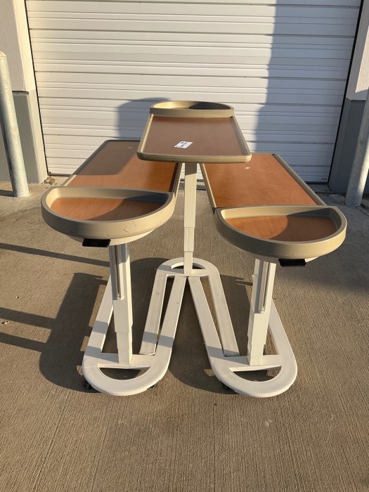 (3) Nemschoff Overbed Tables for sale