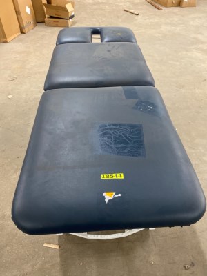 3 section Physical Therapy Hi Lo Treatment Table by metron for sale