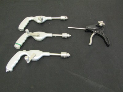 3 Sklar Stainless Steel Bone Drill Offset Handle w/ Jacobs Chuck & 1 ...