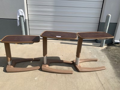 (3) STRYKER OVERBED TABLE for sale