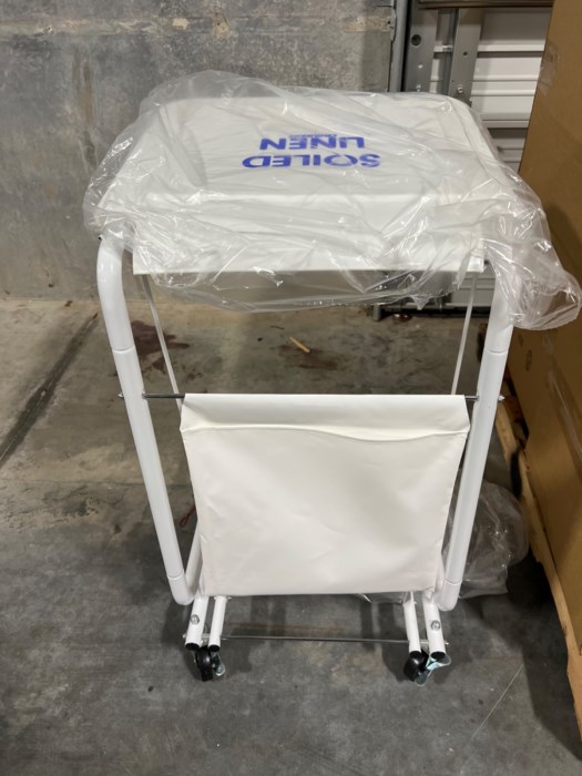 (4) BOXES OF SOILED LINEN HOLDERS (NEW) for sale