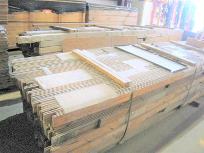 (4) Skids of Floor Planking for sale
