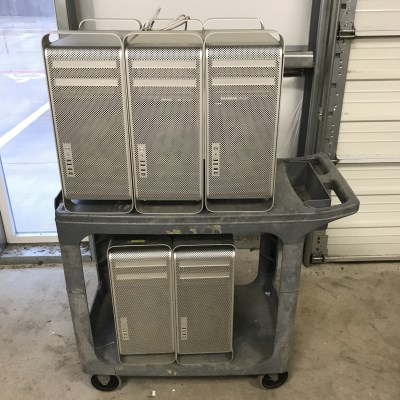 (5) Apple computers for sale