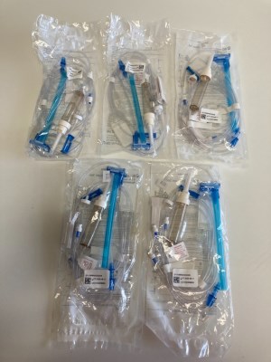 (5) BD Alaris Pump Infusion Sets for sale