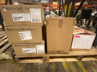 (5) Boxes of BD PhaSeal Optima Protector Caps for sale