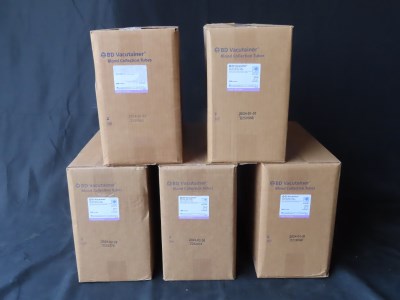 5 CASES OF BD Vacutainer EDTA Tubes REF 367861 for sale