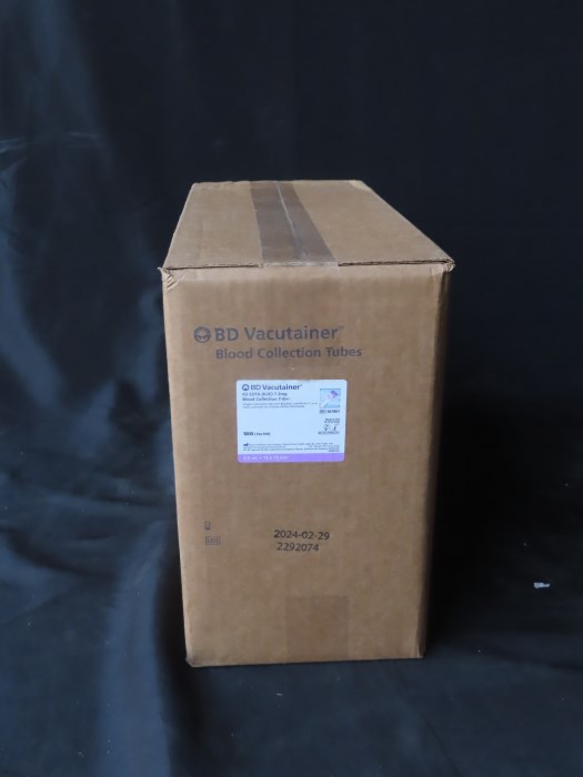 5 CASES OF BD Vacutainer EDTA Tubes REF 367861 for sale