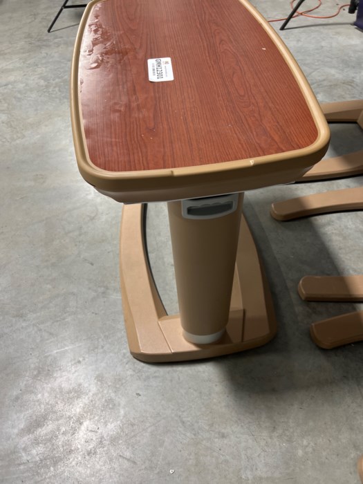 (5) STRYKER OVER BED FOOD TABLES for sale