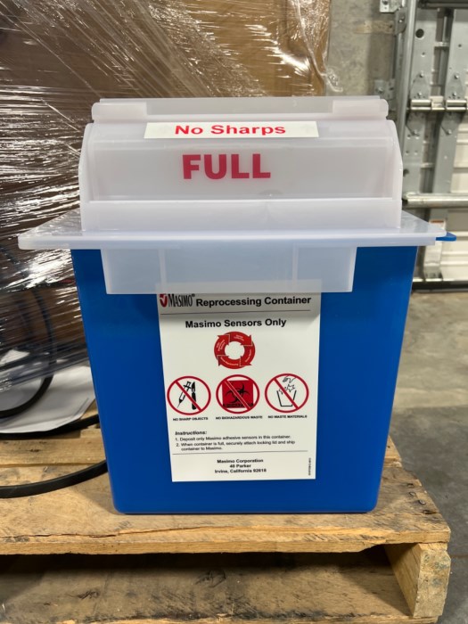 (70) MASIMO REPROCESSING CONTAINERS for sale