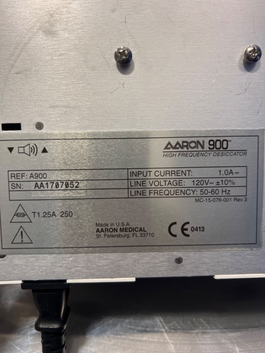 Aaron Bovie 900 High Frequency - Desiccator for sale