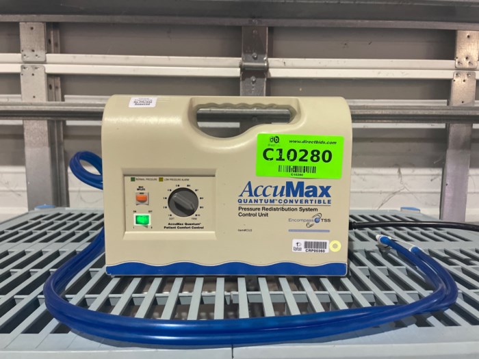 AccuMax Quantum Convertible Pressure Redistribution System Control Unit ...