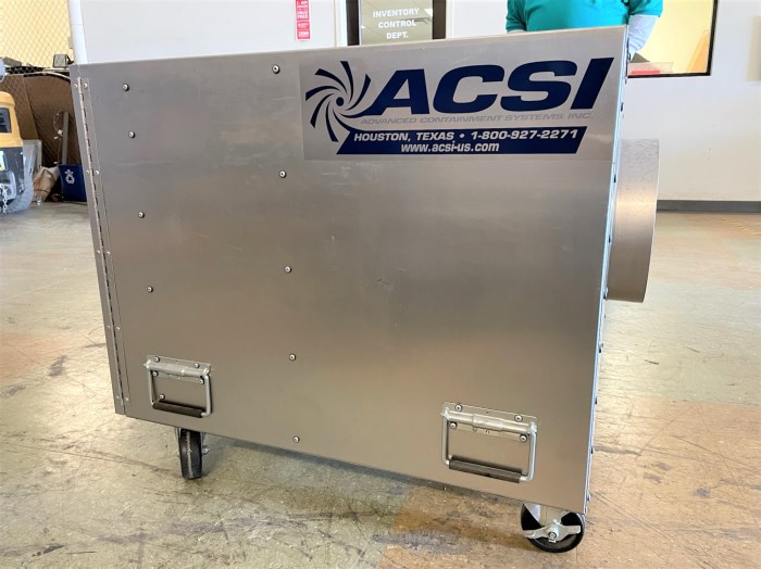 ACSI Force Air 2000EC Air Scrubber for sale