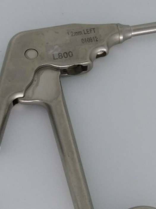 Acufex 010912 LT111 90° Left 2.2mm Rotary Basket Punch Orthopedic for sale