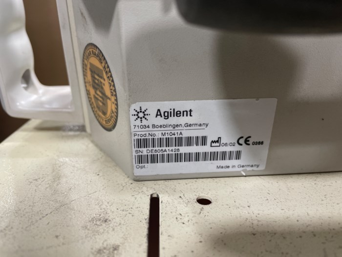 Agilent Philips M1041A Module Rack for sale