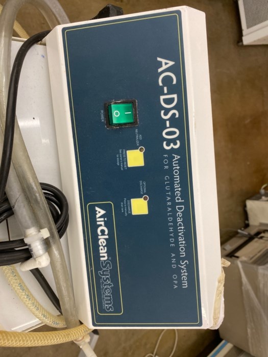 Air clean systems AC -DS-03 automated deactivation system for ...