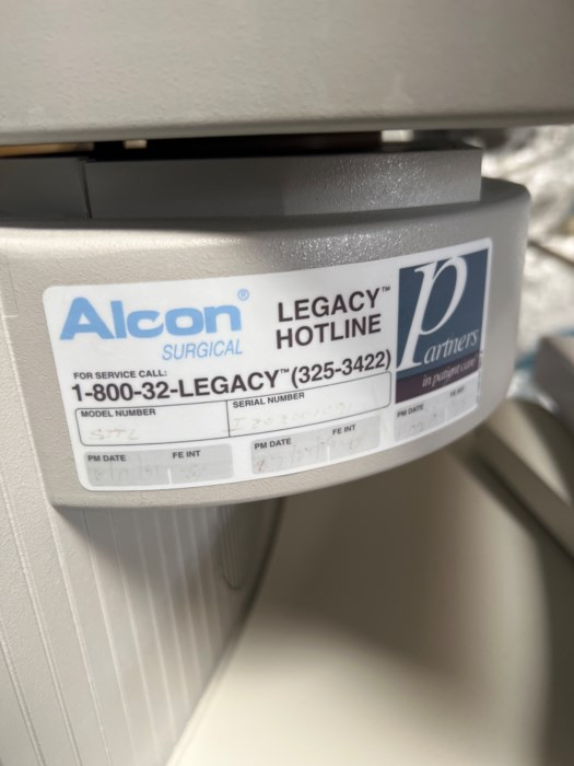 Alcon surgical series 2000 legacy for sale