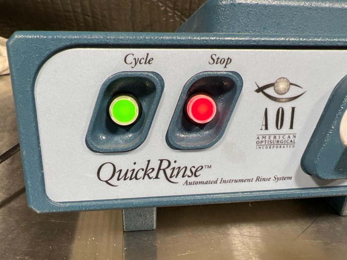 American Optisurgical AOI ARN-2010 Quick Rinse System for sale