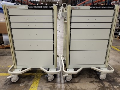 Armstrong Medical A-Smart cart System (Lot of 2) for sale