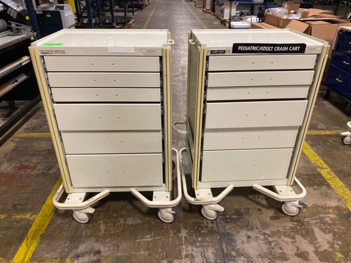Armstrong Medical A-Smart Crash Carts for sale