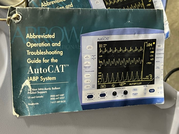 Arrow International AutoCAT IABP System for sale