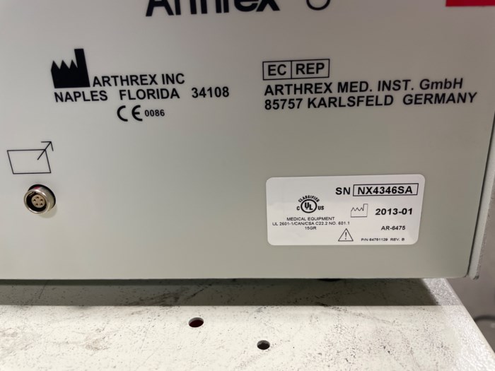 Arthrex Continuous Wave III Arthroscopy Pump AR-6475 for sale